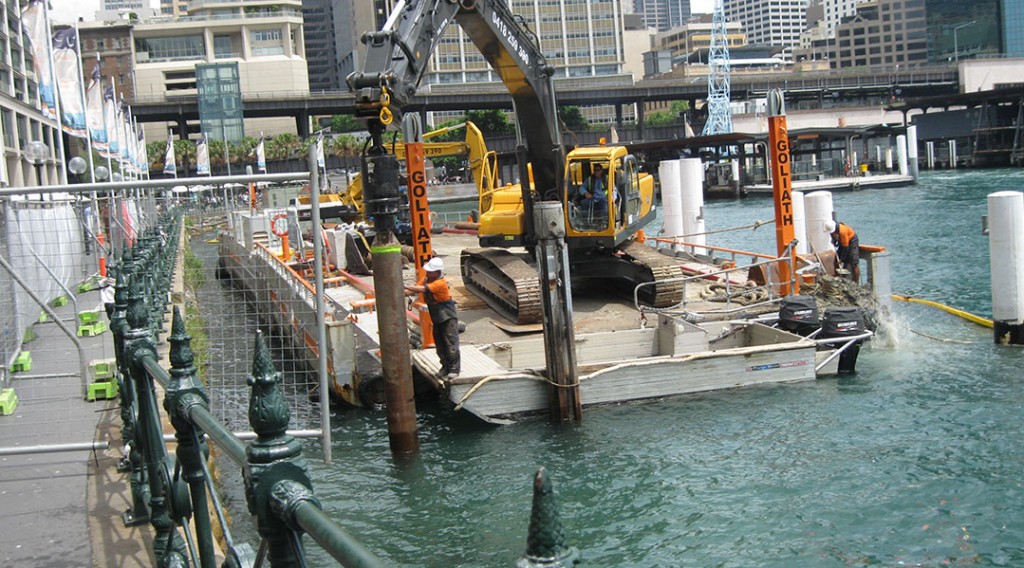 Circular Quay – Wharf One Replacement | Clement Marine Construction